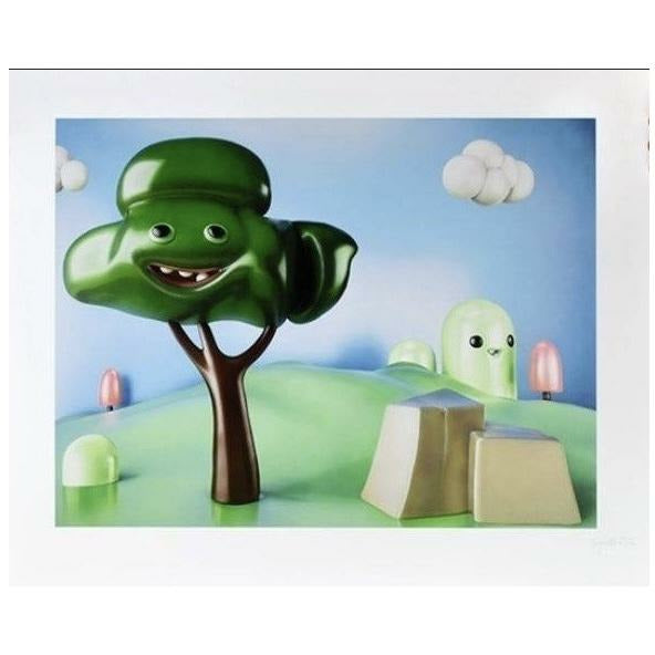 Cesar Piette Smiling Tree Print | archives
