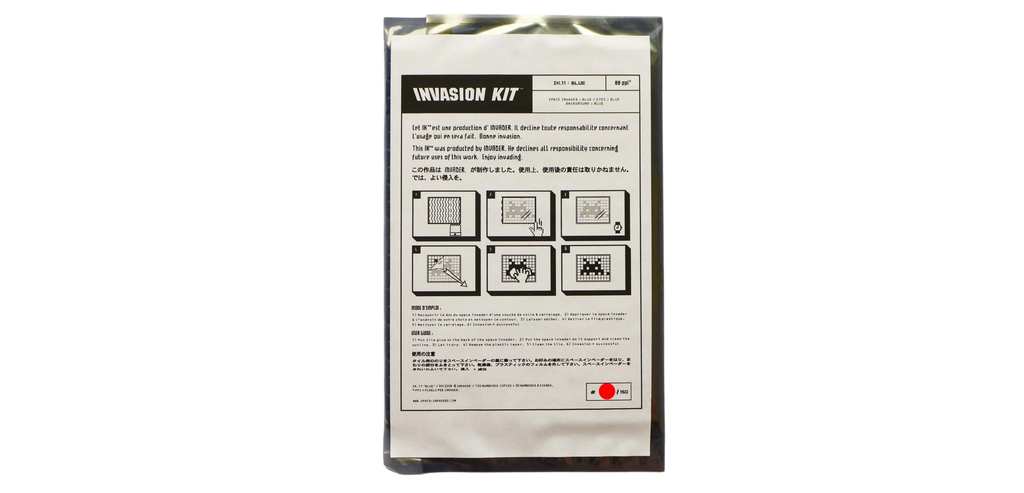 Invader Invasion Kit 11 Blue | archives